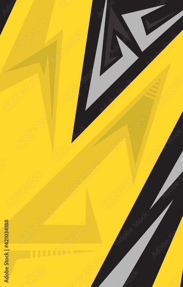 Vector car sticker design. Racing backgrounds for vinyl wrap, race cars ...