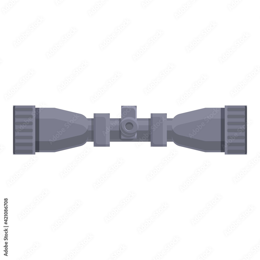 Scope icon. Cartoon of Scope vector icon for web design isolated on ...