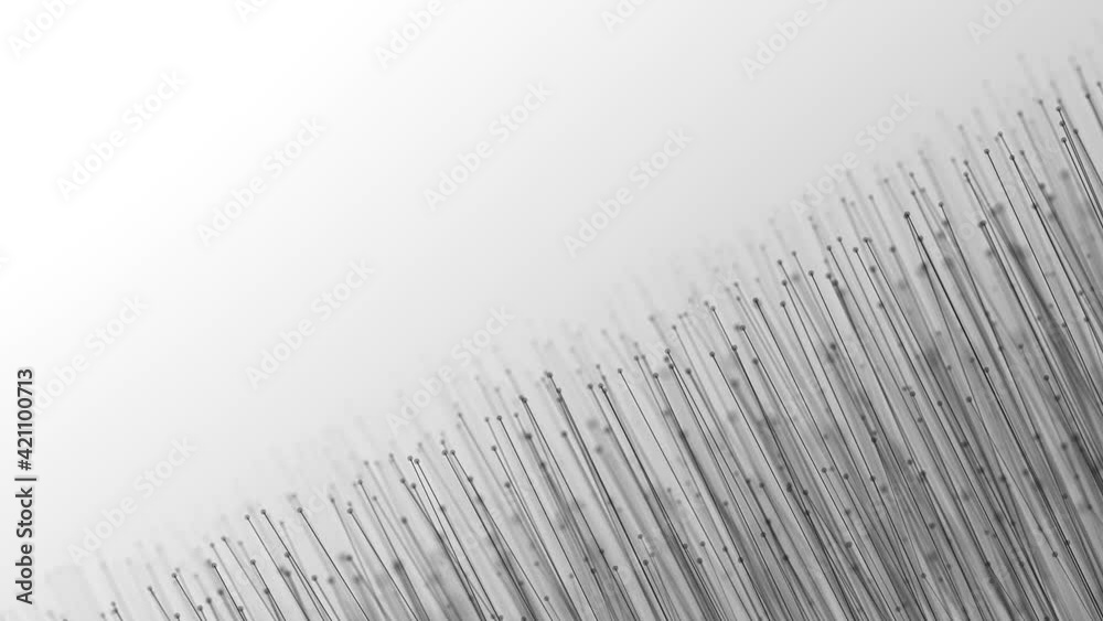 Abstract Technology Background With Pinhead Patterns Looping/ 4k ...