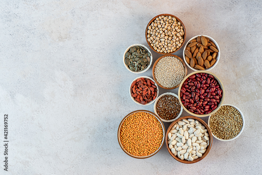 Great healthy protein alternatives for vegan and vegetarian. plant ...