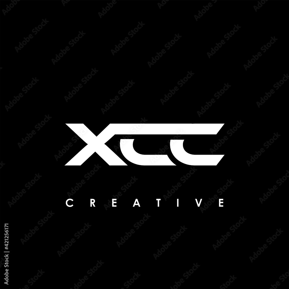 XCC Letter Initial Logo Design Template Vector Illustration Stock ...