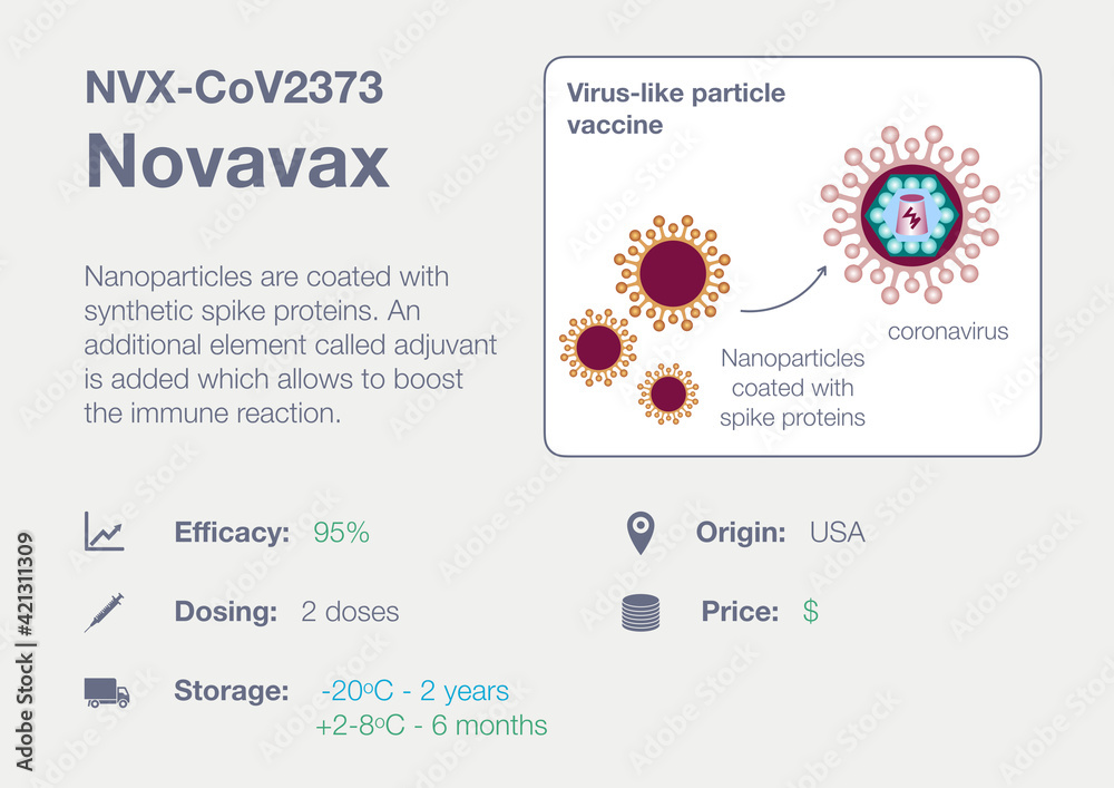 How the Novavax coronavirus vaccine works and what is its performance ...