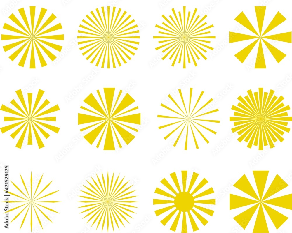 Sun Rays Clipart Free