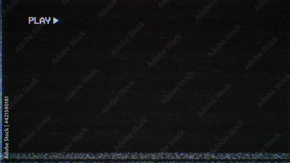 Old damaged VHS tape cassettes. Videocassette recorder VCR Play ...