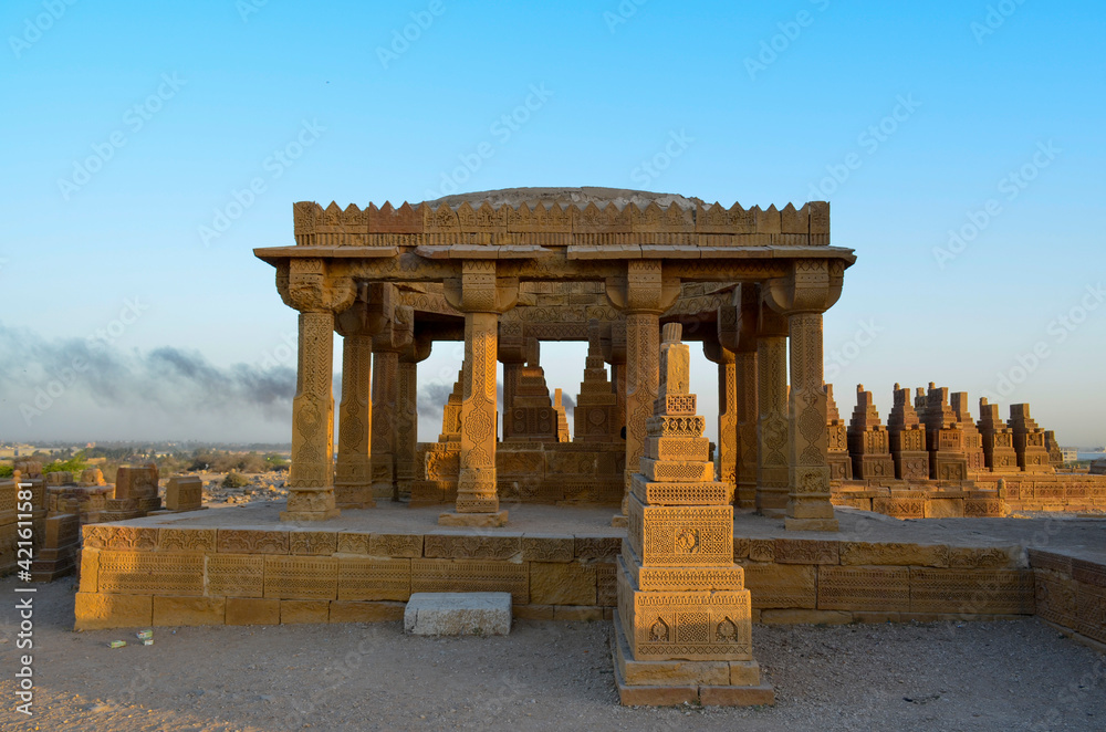 Chukandi Graveyard The Chaukhandi tombs form an early Islamic cemetery ...