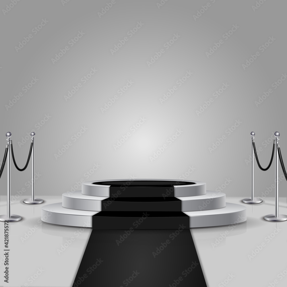 Vector podium Stock Vector | Adobe Stock