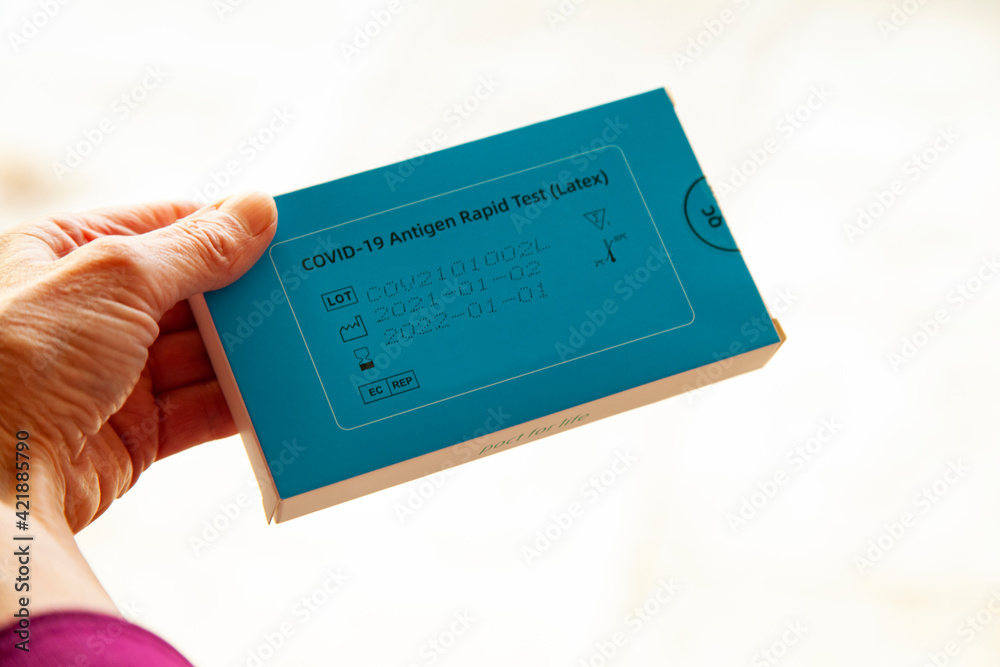 Corona Covid 19 Schnelltest Corona Selbsttest Covid 19 Antigen