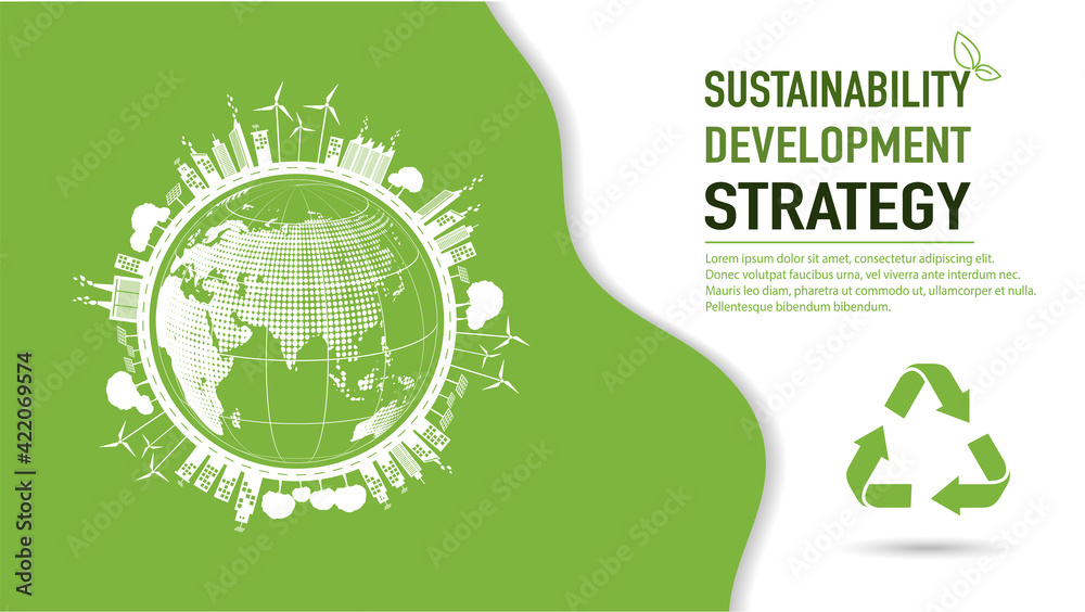 Green city and eco friendly for Sustainability development strategy ...