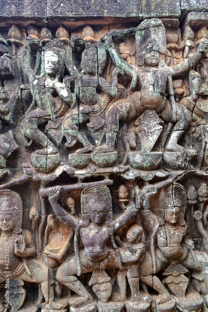 Banteay Srei - Cambodian temple dedicated to the Hindu god Shiva ...