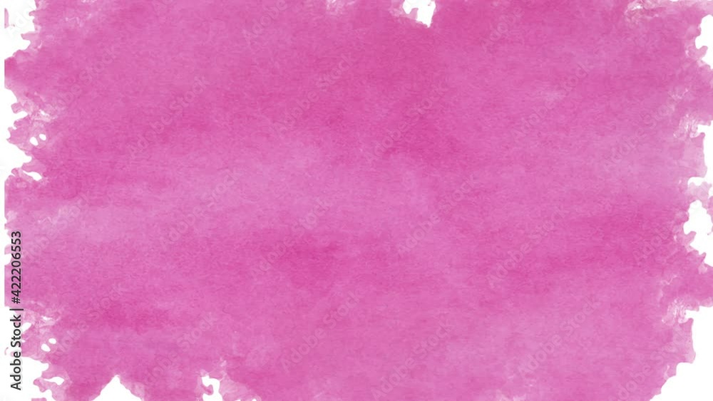 Ink Runs, Blots, 4K footage. Ink in water, Beautiful pink watercolor ...