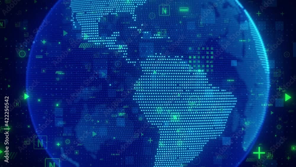 global titles presentation animation background Stock Video | Adobe Stock