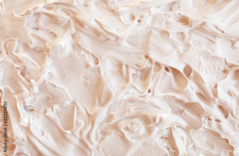 Creamy cosmetic texture background of creme with natural organic base ...