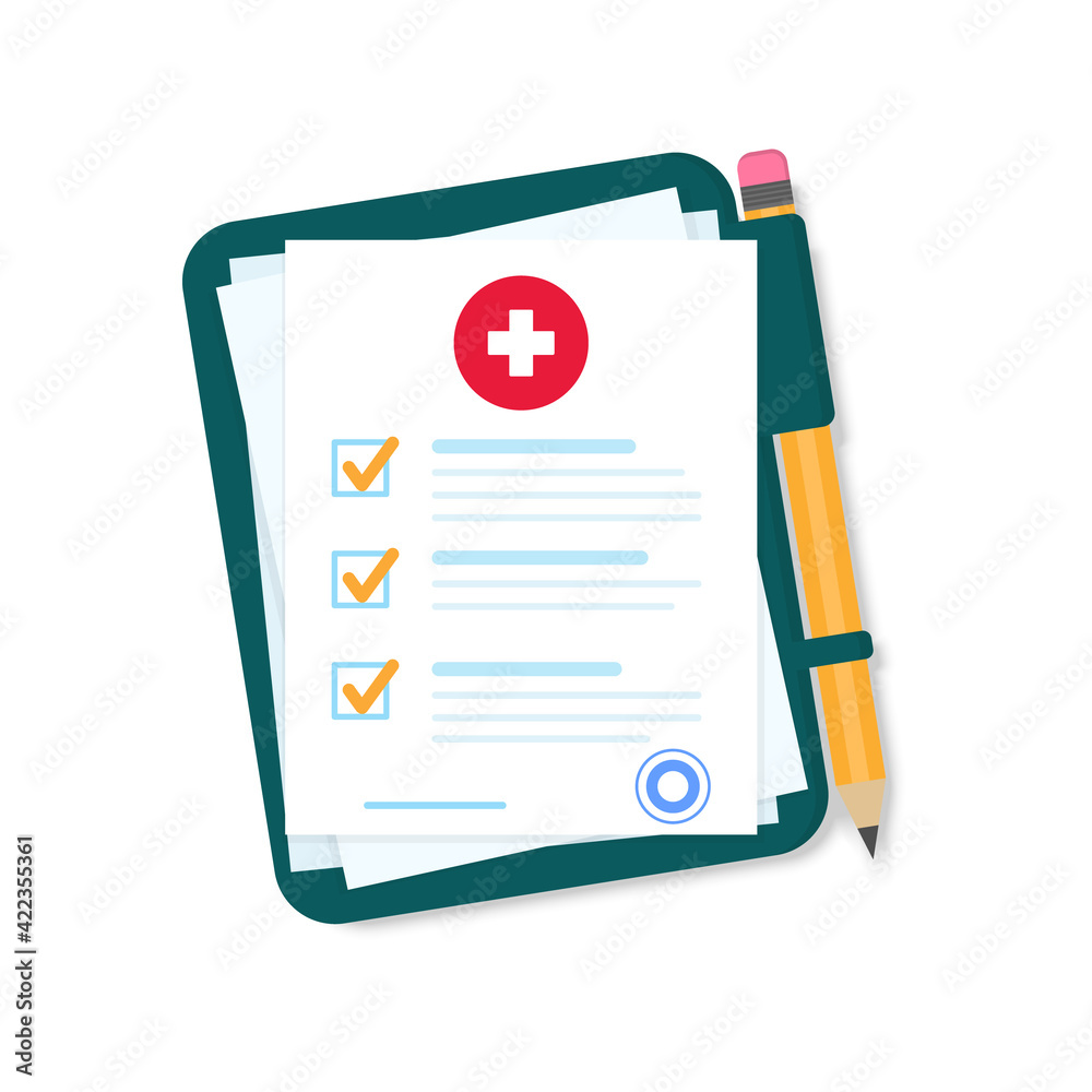Medical Clipboard Clip Art