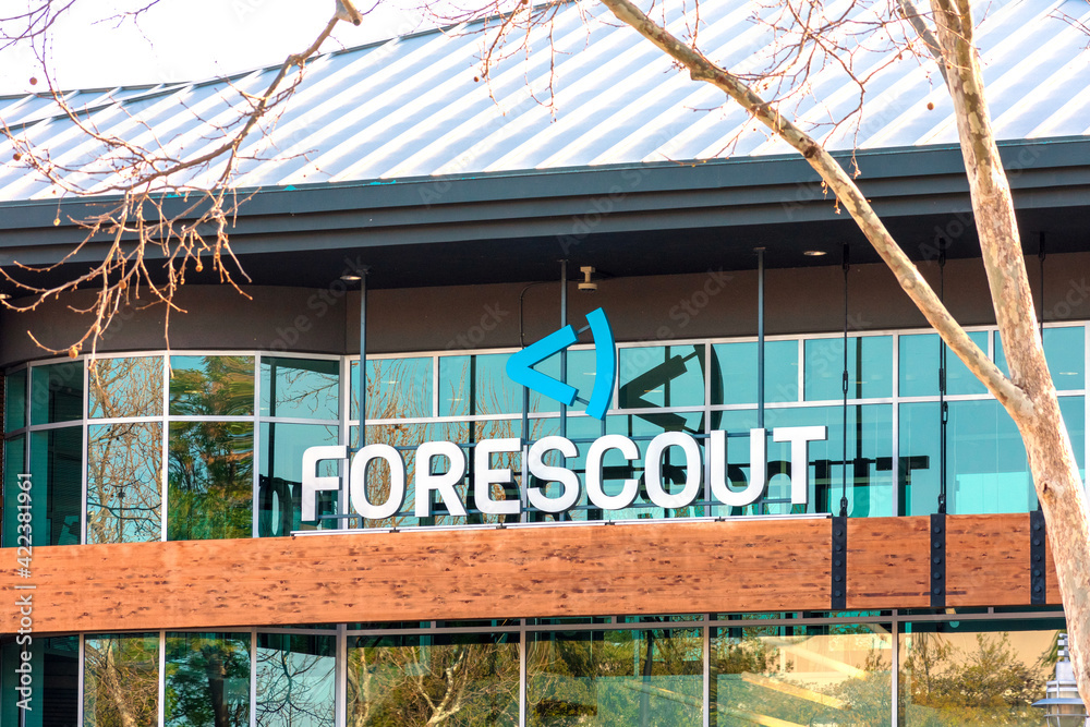 Forescout headquarters building. Forescout Technologies is cyber ...