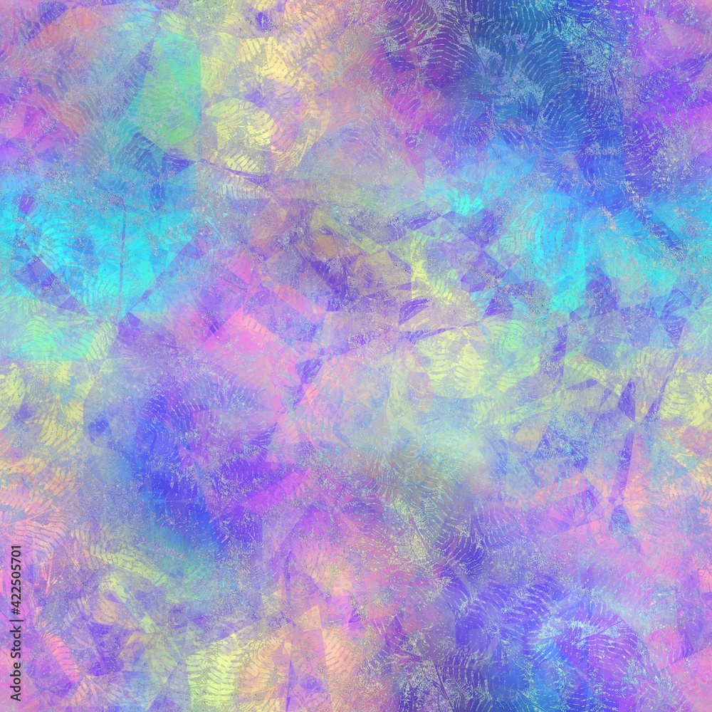 Seamless iridescent rainbow light pattern for print. High quality ...