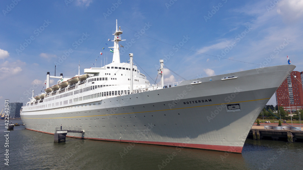 former flagship of the Holland-America line HAL Cruise ship SS ...