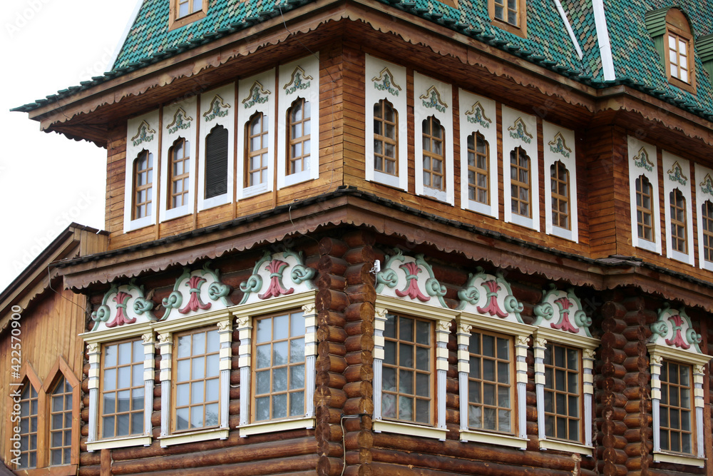 Palace of Tsar Alexei Mikhailovich in Kolomenskoye, Moscow city, Russia ...