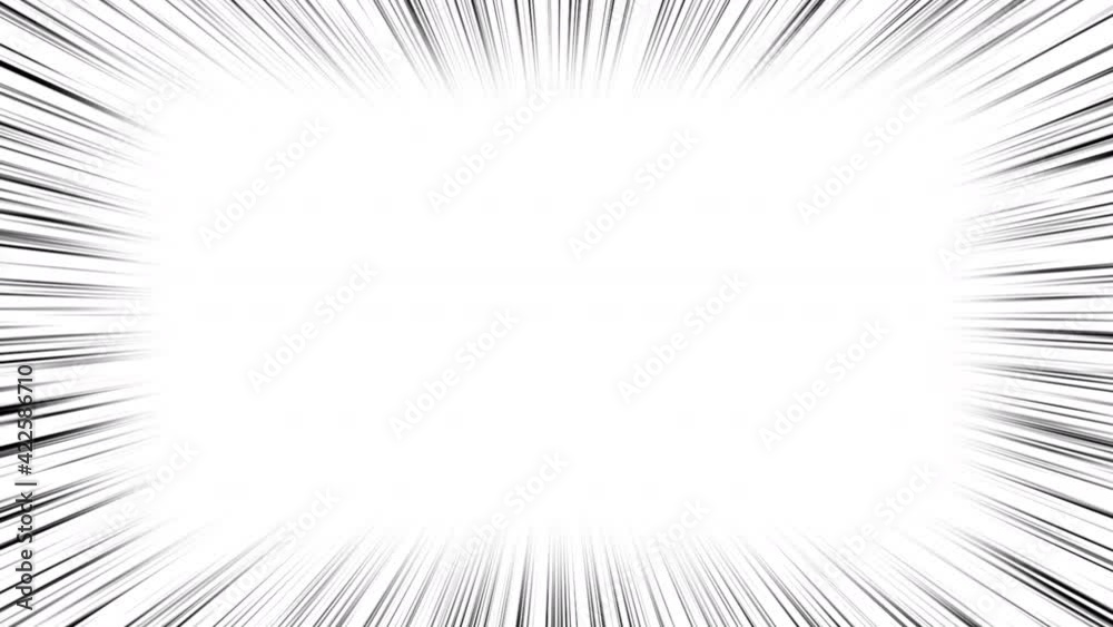 Anime motion background. 4K Animation Loop Anime Comic Speed Lines. 集中線 ...