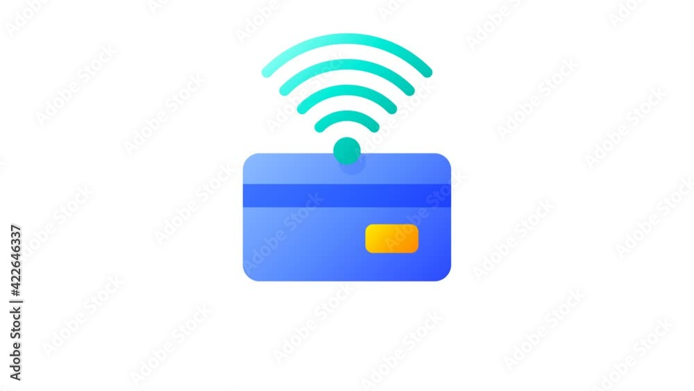 Credit and debit card Animated Icon. 4k Animated Icon to Improve Your ...
