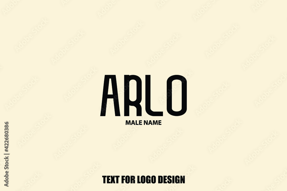 Karson Male Name Calligraphy Text For Logo Designs and Shop Names Stock ...