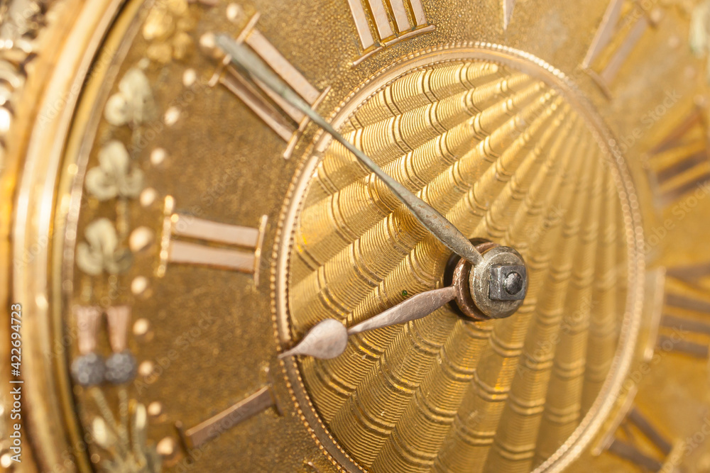 Vintage pocket watch face with dialers Stock Photo | Adobe Stock