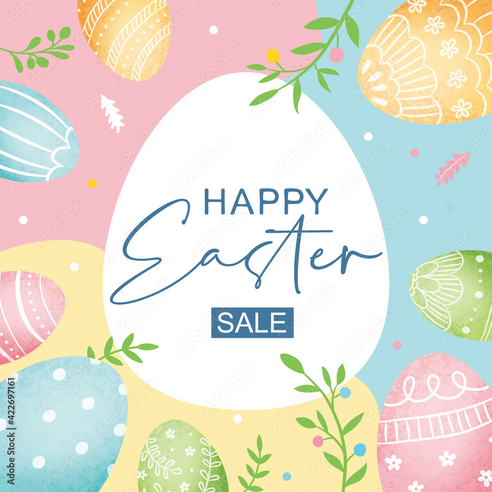 Easter Poster Background