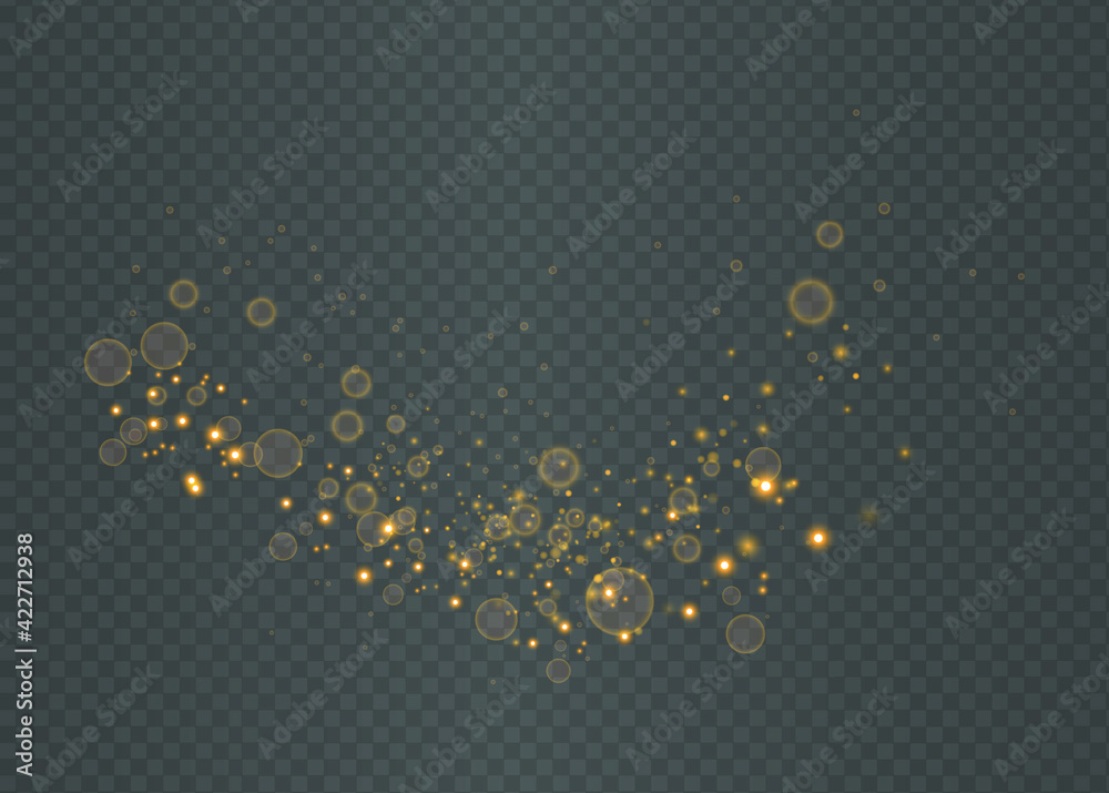 Vektorová grafika „White sparks glitter special light effect.Sparkling ...