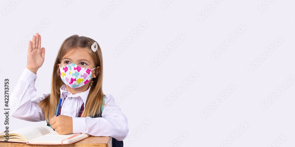 Banner. New norms for returning children to school during the ...