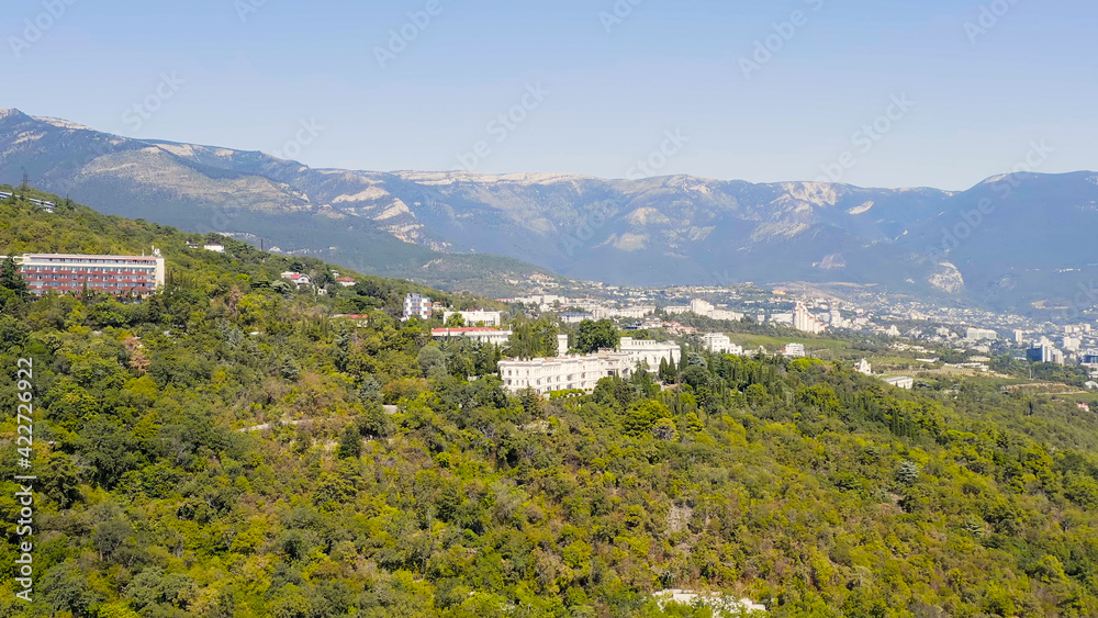 Livadia, Crimea. Livadia Palace - located on the shores of the Black ...
