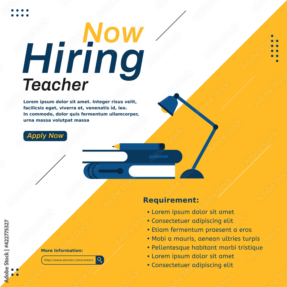 Sample Job Posting Flyer