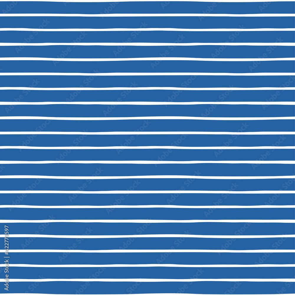 Thin horizontal stripes simple nautical seamless geometric pattern ...