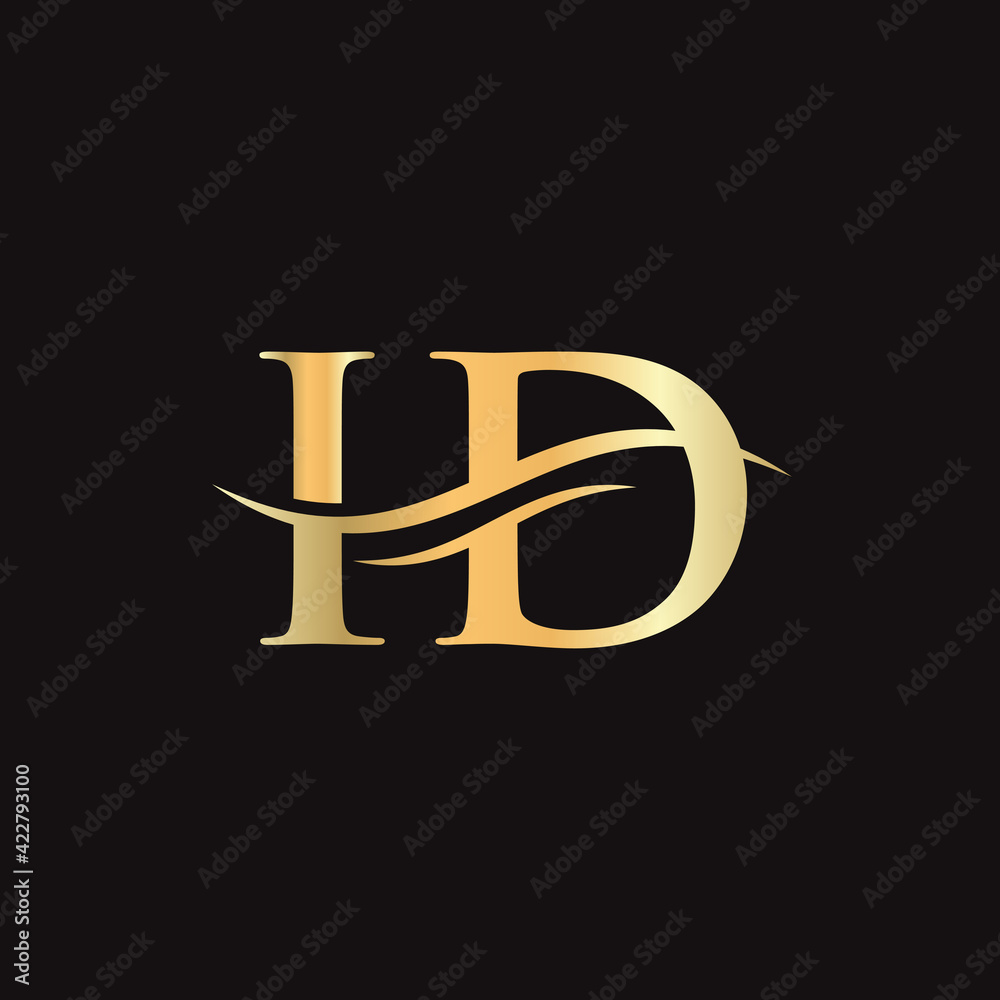 ID Linked Logo for business and company identity. Creative Letter ID ...
