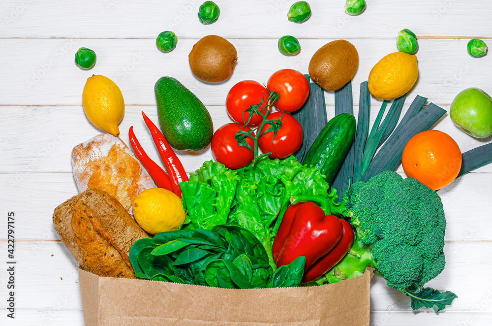 High resolution product. Healthy food in package. studio photography of ...