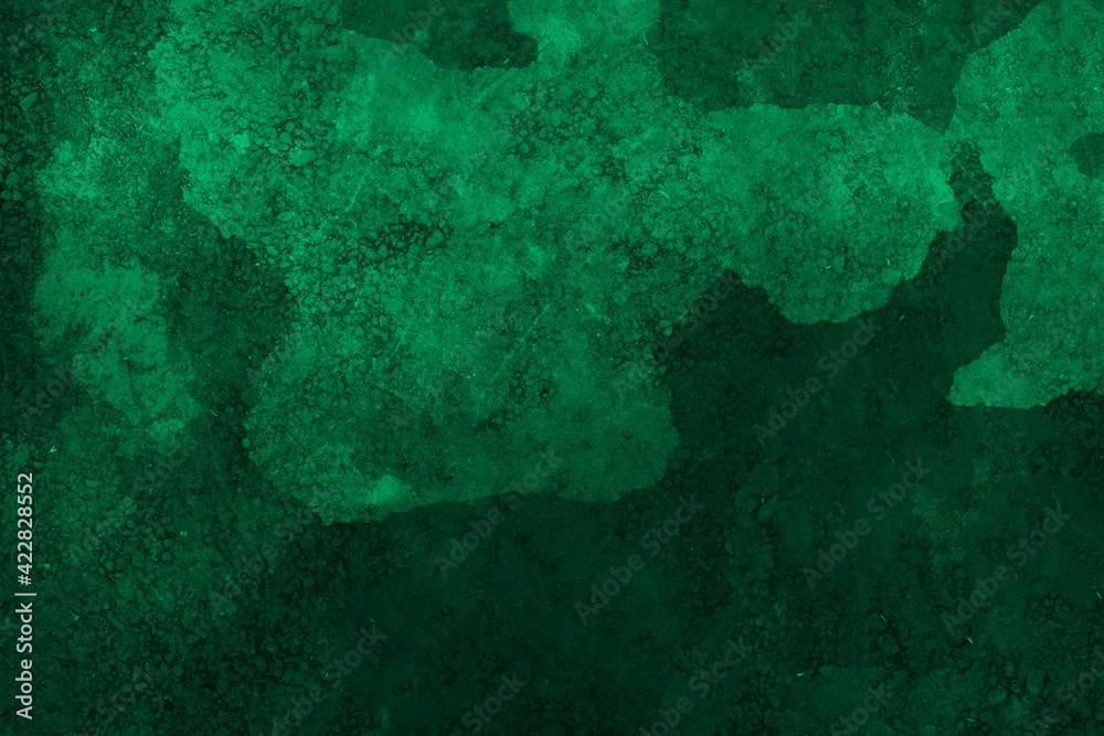 Abstract green background with different shades of green. Painted ...