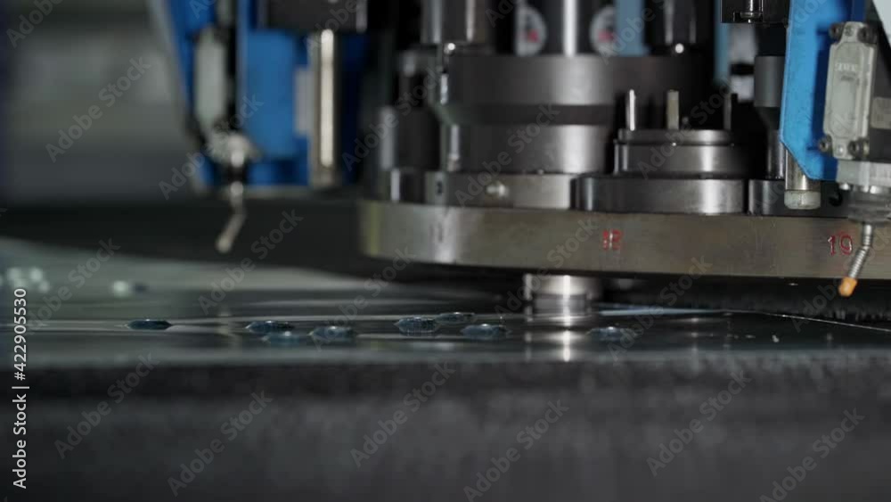 An Industrial Factory. Manufacturing. A Part of the Highly Complex ...