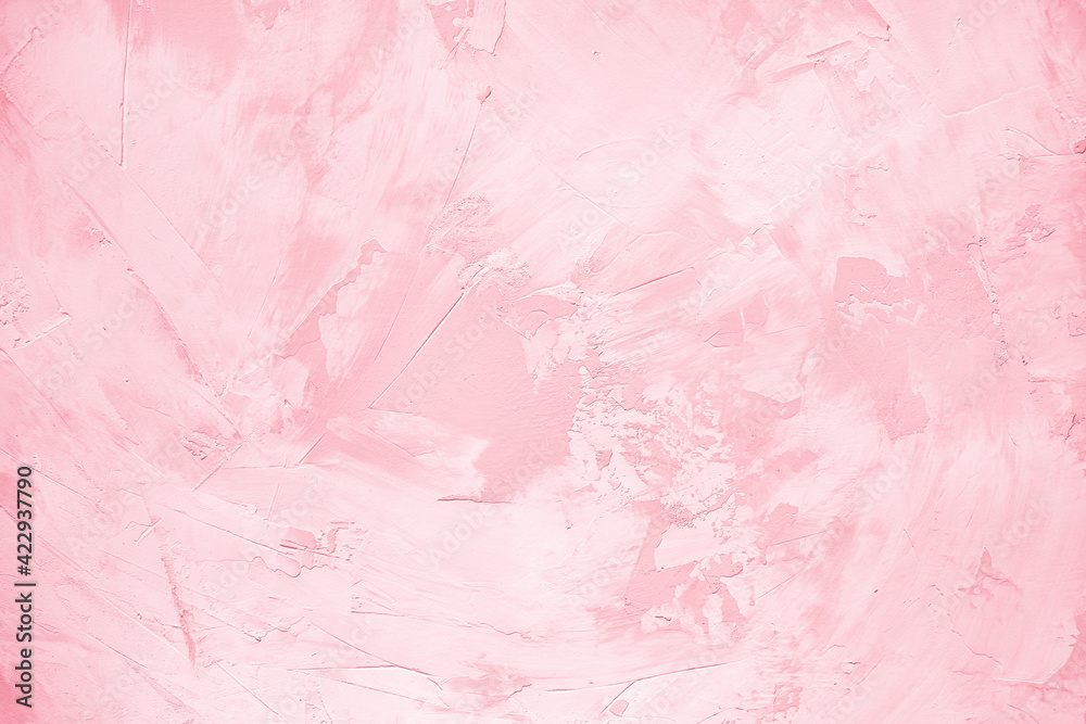 High-res image of texture of plastered pink wall surface. Abstract ...