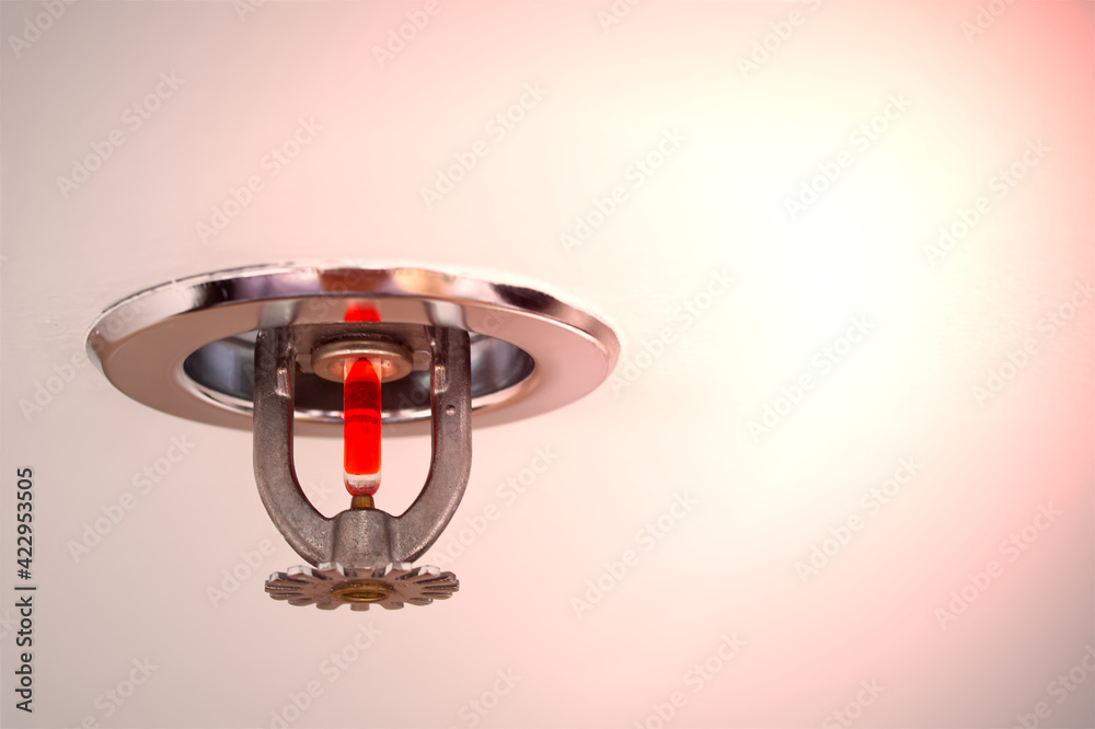 Fire detector water sprinkler, Automatic fire extinguishing systems ...