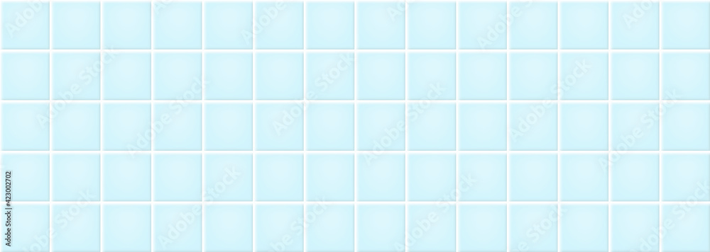 Light blue ceramic tiles texture abstract background vector Stock ...