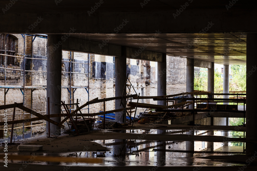 Design of reinforcement cage of reinforcement for concrete frame house ...