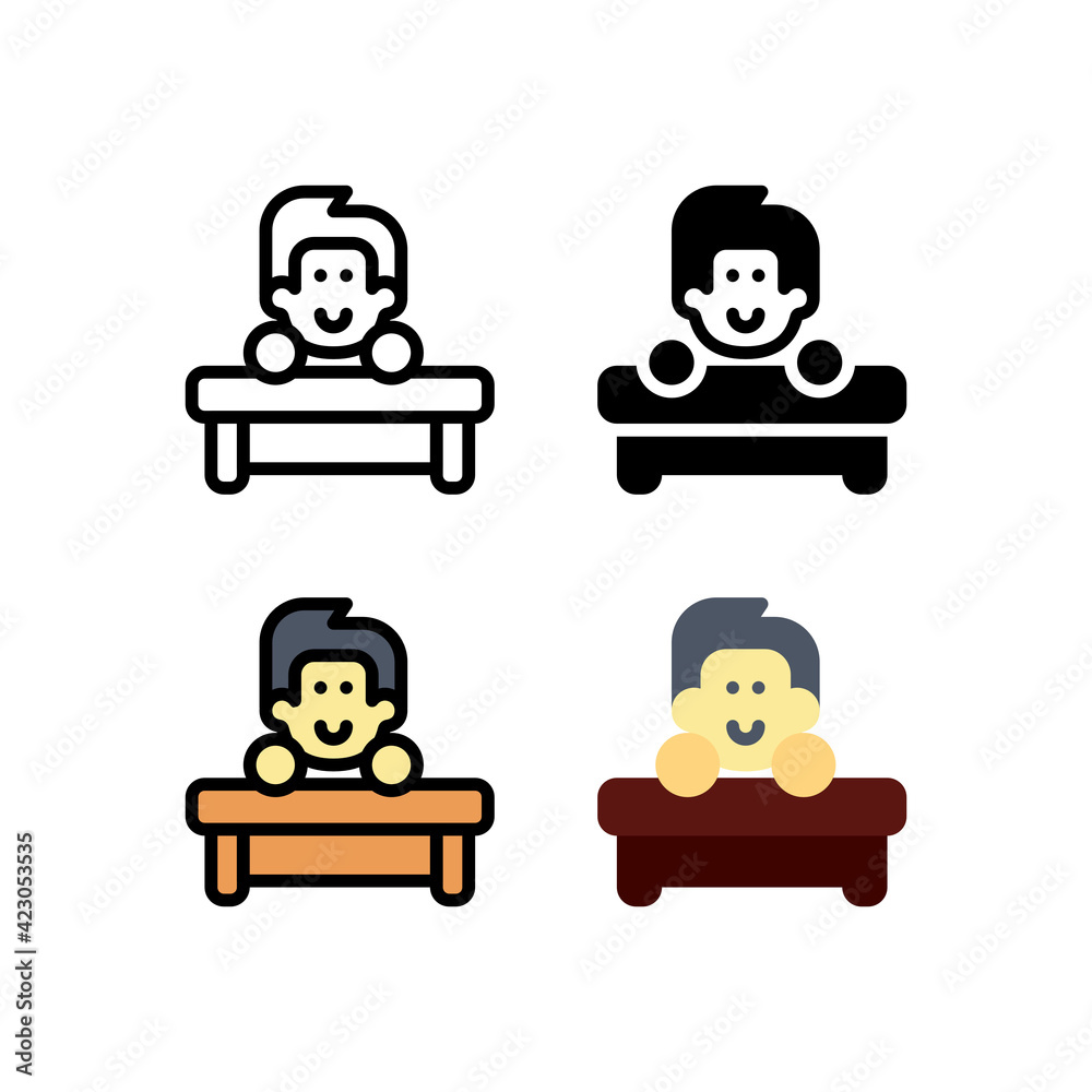 Activity Thinking with no nothing Account Avatar Icon, Logo, and ...
