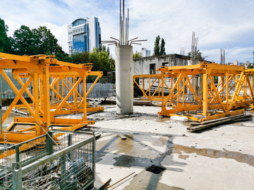 Design of reinforcement cage of reinforcement for concrete frame house ...