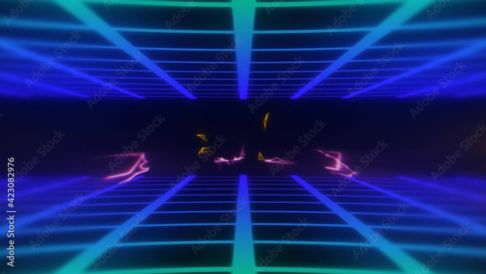 Game Console Animated Intro Before Level 1 Has been Started. Console ...