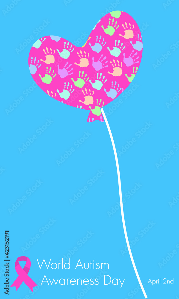Vector Illustration for World Autism Awareness Day April 2nd, Autism ...
