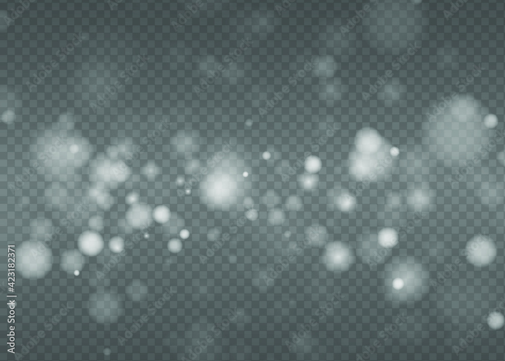 White sparks glitter special light effect.Sparkling magic dust ...