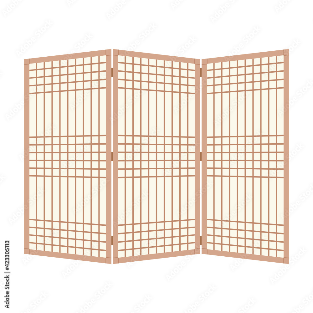 Traditional Korean Screen Partition, Korean Screen, Korean Room Divider ...