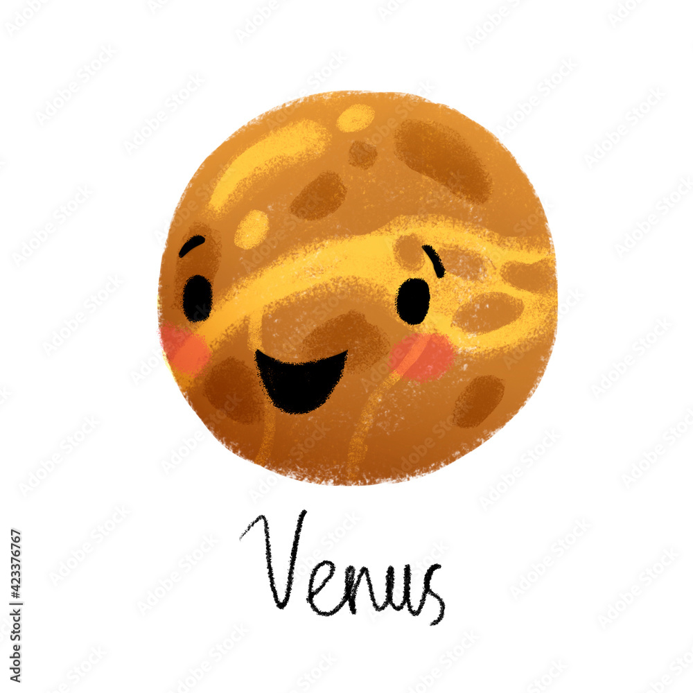 The Face Of Planet Venus