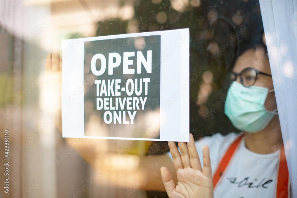 TAKE OUT ONLY! Please respect social distancing while ordering sign in ...