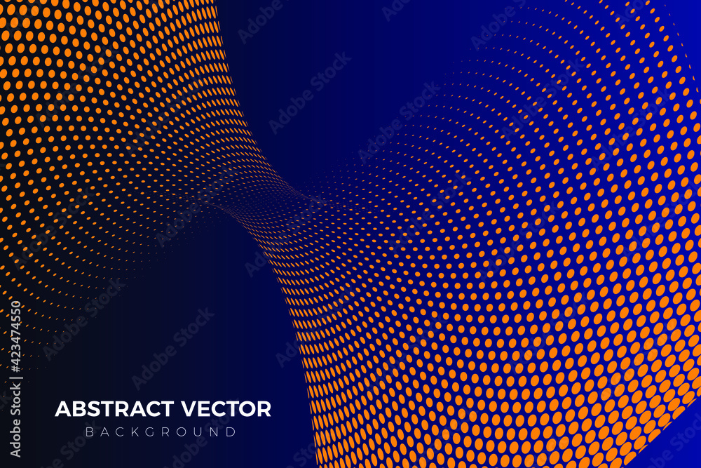 Abstract banner background with connecting dotted design. Eps 10 vector ... Abstract banner background with connecting dotted design. Eps 10 vector ...