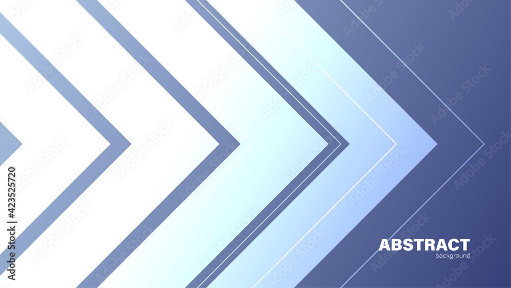 Abstract blue background and arrow lines, background with copy space ...