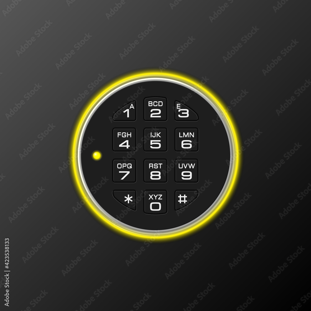 Black steel safe door. Armored box background. Door safe bank vault ...